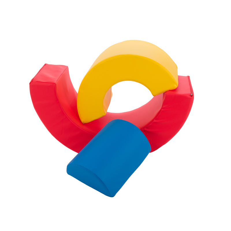 Rainbow Soft Play Set, Multi – The Cosy Nursery