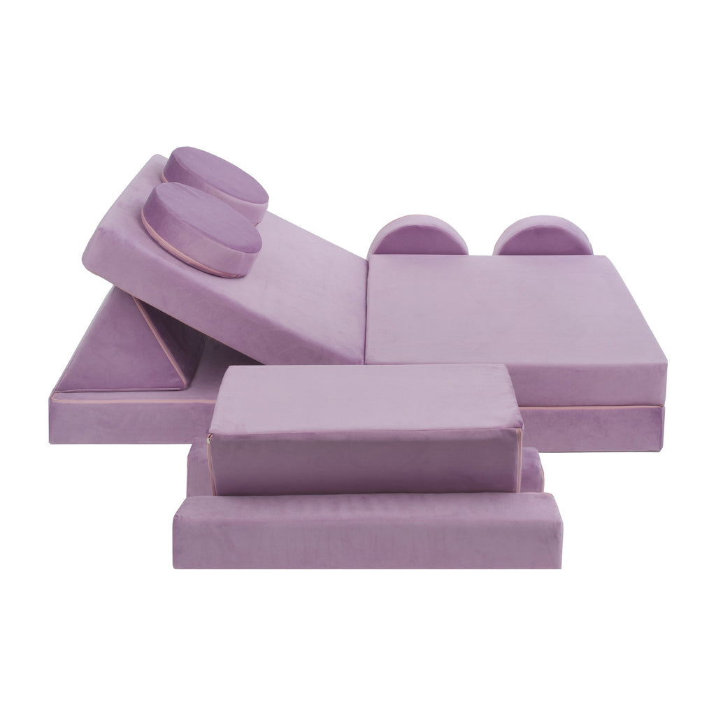 Soft Play Modular Couch, Purple – The Cosy Nursery