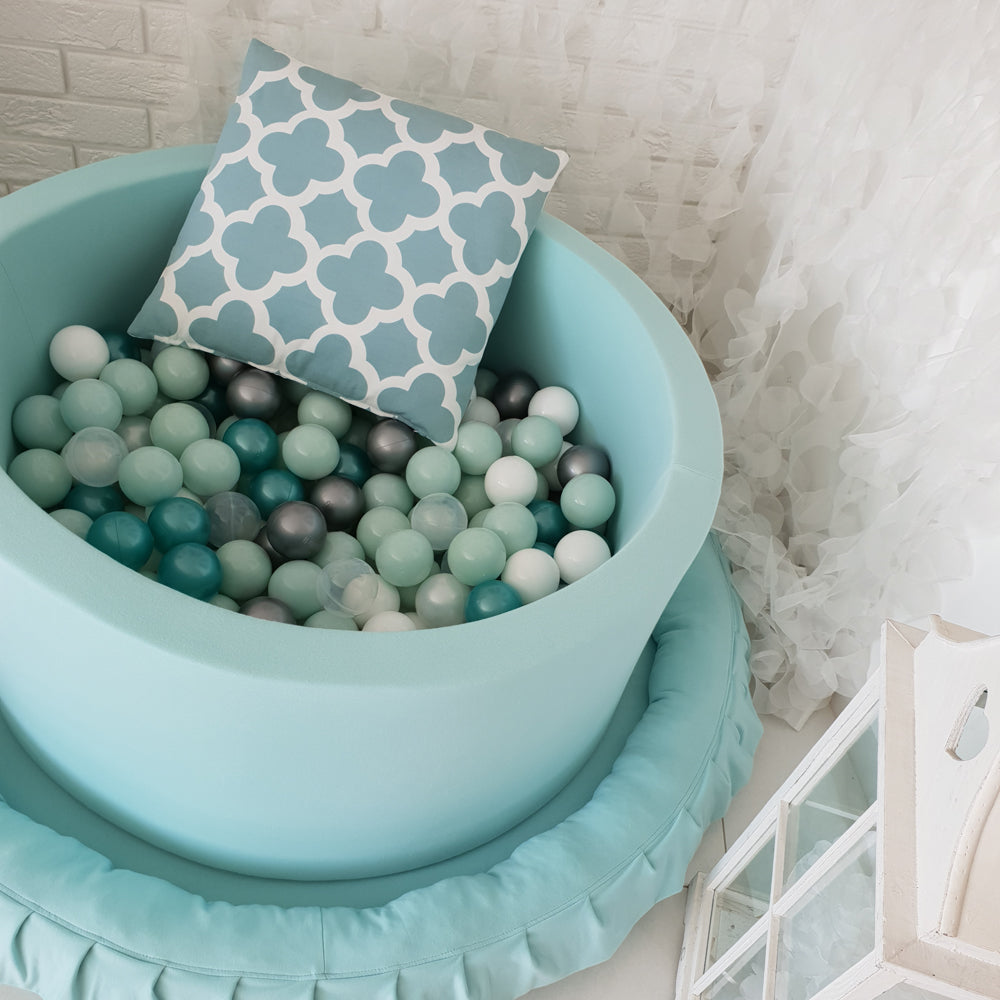 Luxe Ball Pit - Green – The Cosy Nursery