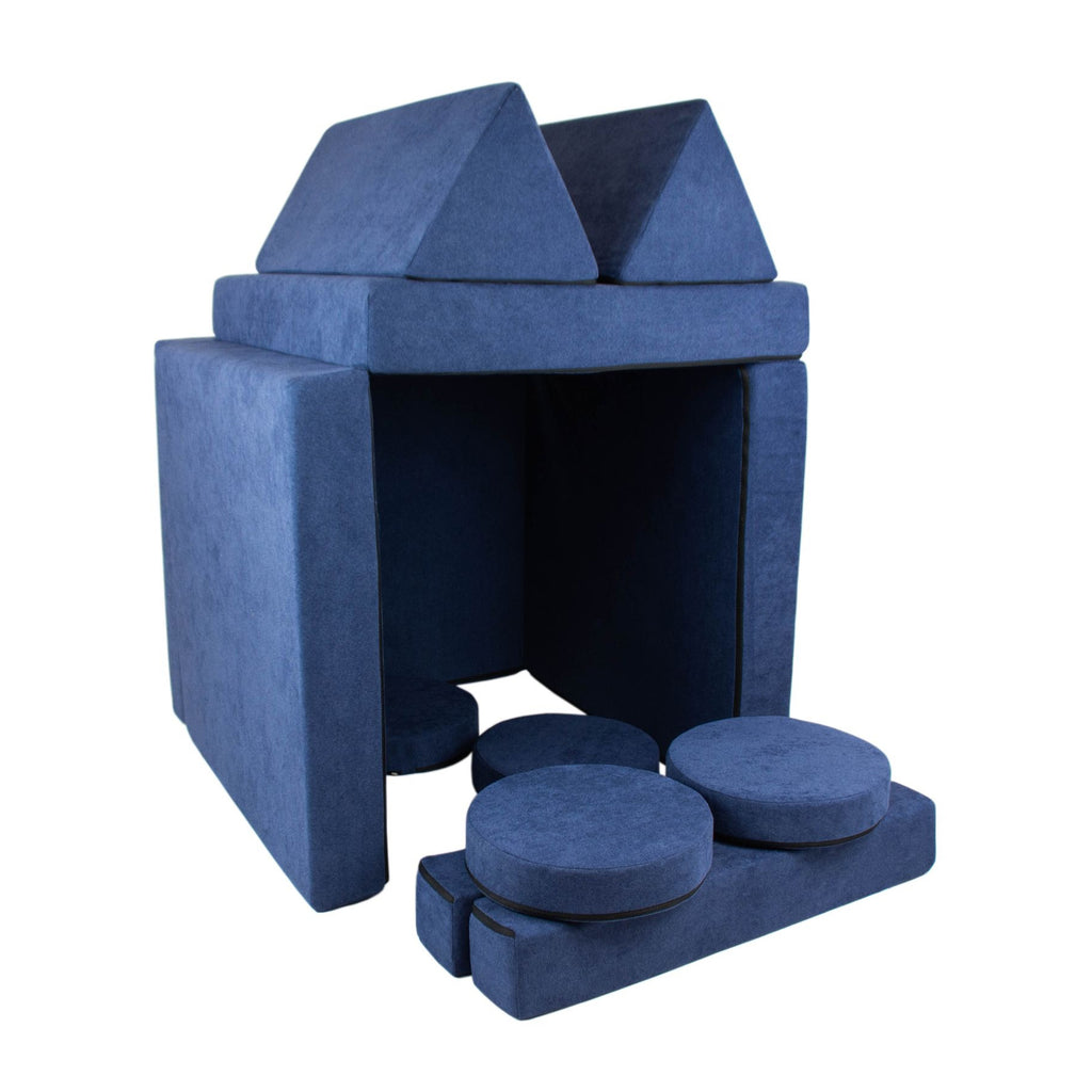 Soft Play Modular Couch, Navy Blue – The Cosy Nursery