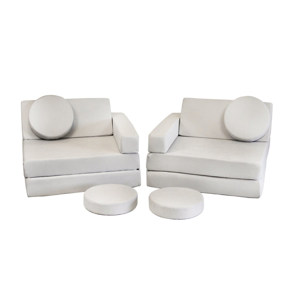 Soft Play Modular Couch, Grey – The Cosy Nursery