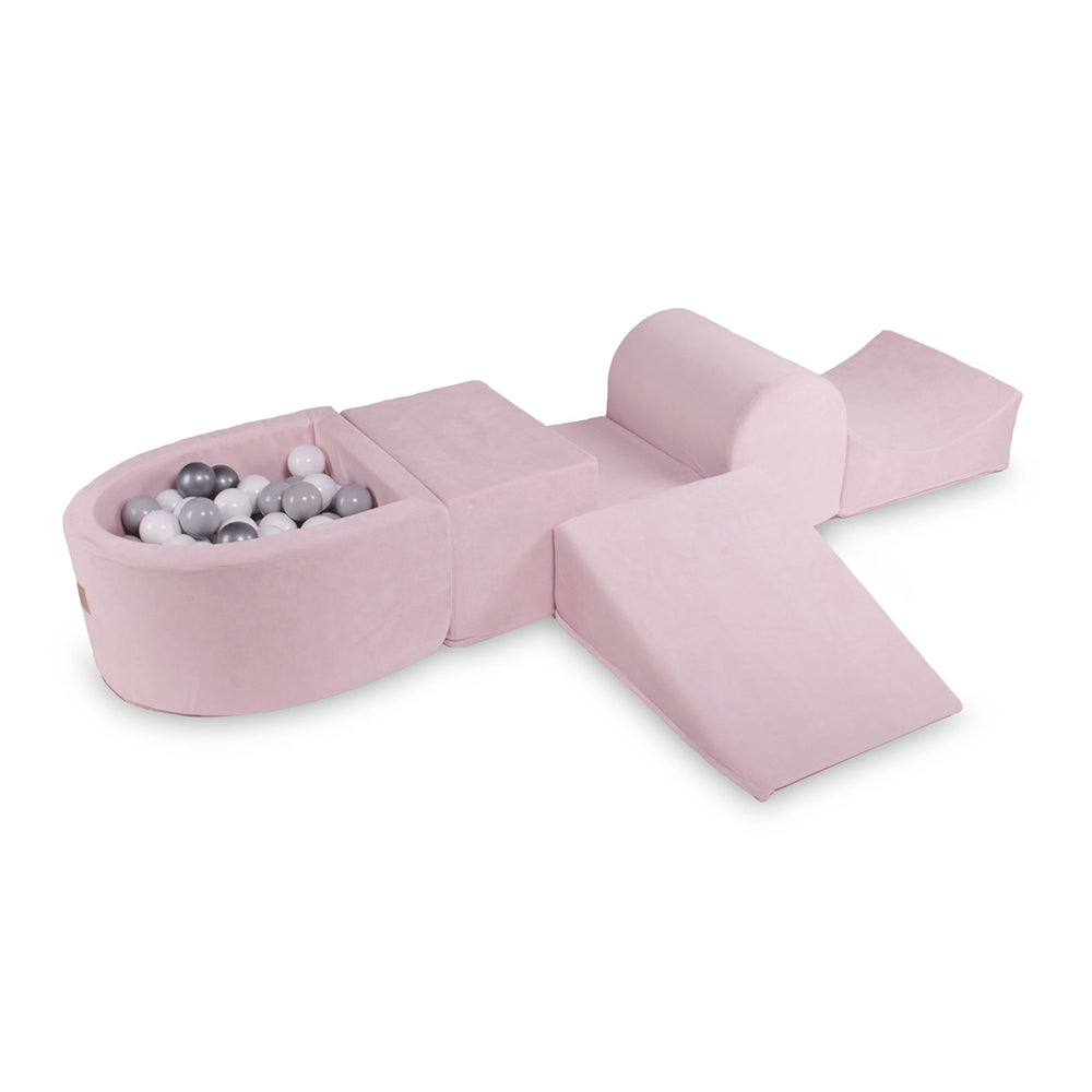 Modular Play System with Mini Ball Pit & Balls Included, Pink – The ...