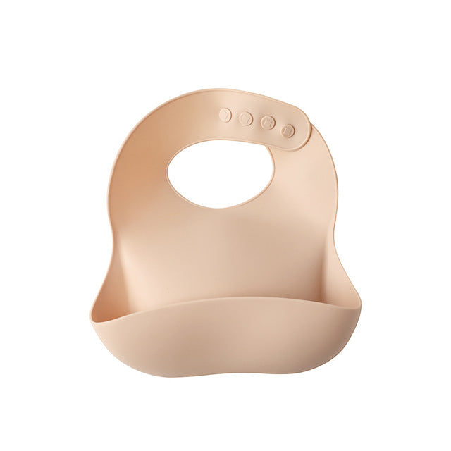 Waterproof Silicone Baby Bib – The Cosy Nursery